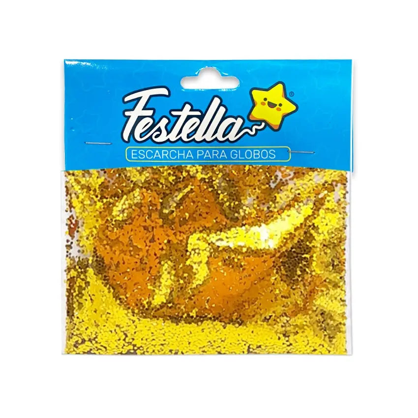 Escarcha Dorada Para Globo 20 Gr x 1 Unidad — BALLOONS BOGOTÁ